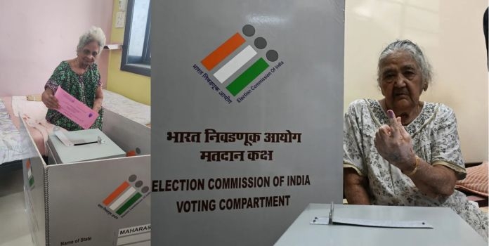 मुंबईत गृह मतदानाला सुरुवात! ( Home Voting ) - Marathi News | Mumbai ...